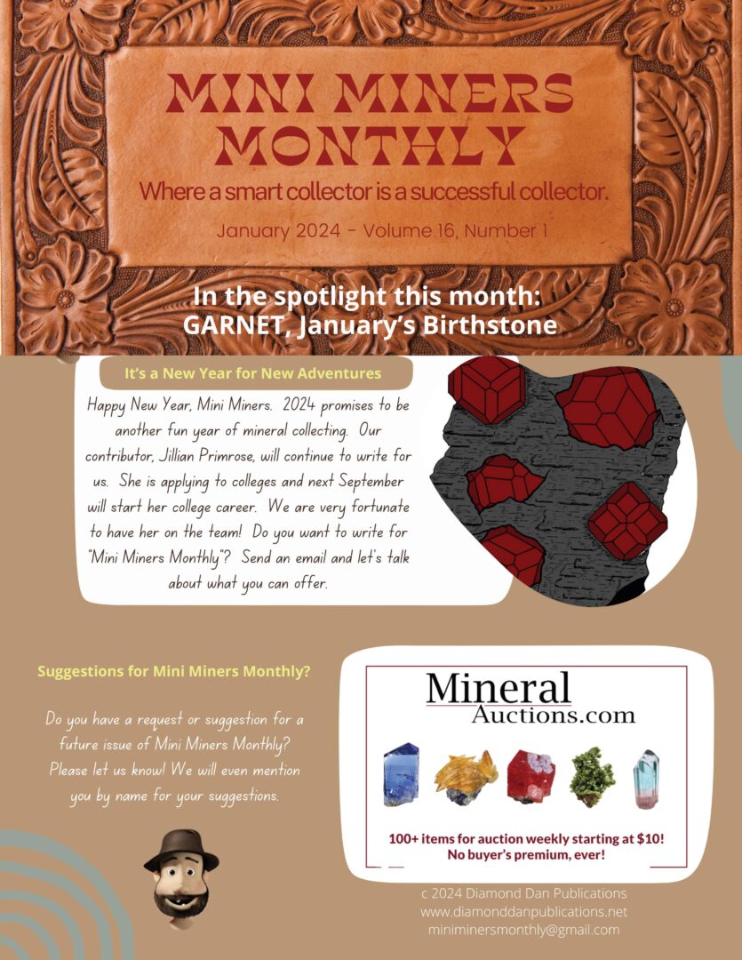 Tucker’s Kids Club – Rice Northwest Museum of Rocks & Minerals